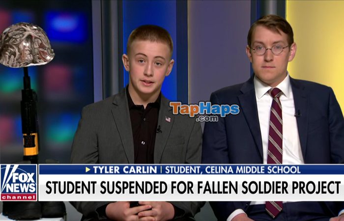 Middle Schooler Suspended When Principal Sees His Veterans Memorial ...