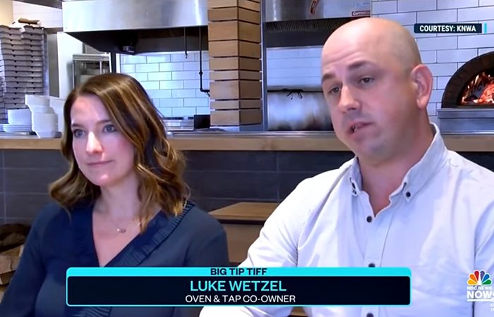 Waitress Receives Big Tip, Claims She Was Fired Over Company Policy