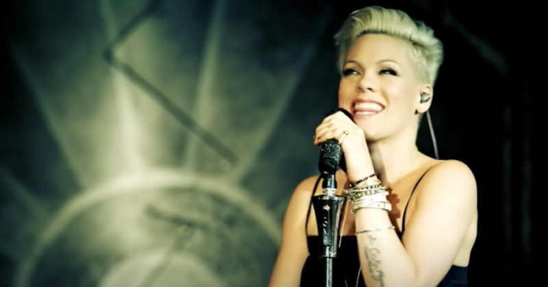 Singer Pink Shares ‘Leggy Photo’ Of Her ‘Thunder Thighs’