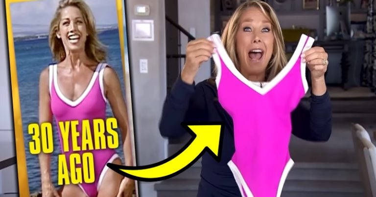 66-Year-Old Denise Austin Wears Swimsuit From 30 Years Ago